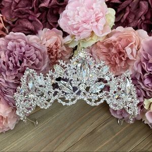 Accessories | Ice Princess Crystal Bridal Tiara Crown | Poshmark